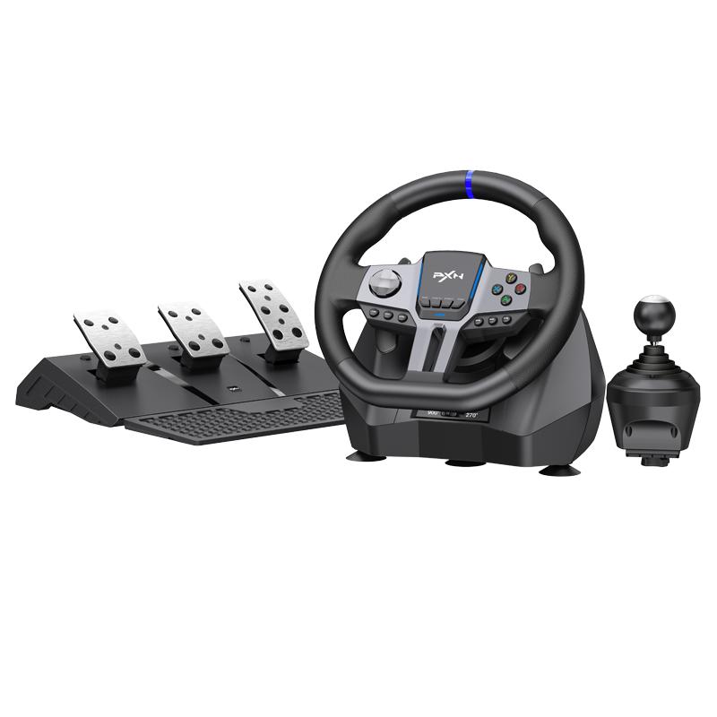 PXN V9 Gen2 Racing Wheel – 270/900° Bundle for PC/PS4/Xbox/Switch – PXN ...