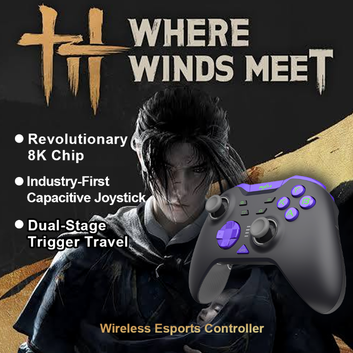 PXN P5 8K Gaming Controller – 8K Resolution, Hall‑Stick, PC/Switch ...