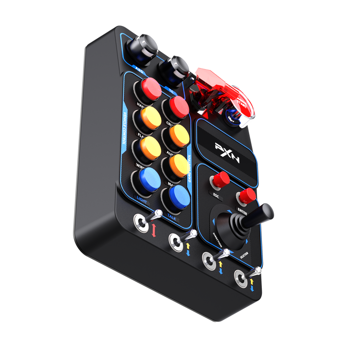 PXN CB1 Button Box – 30 Programmable Buttons for PC Sim Gaming – PXN ...