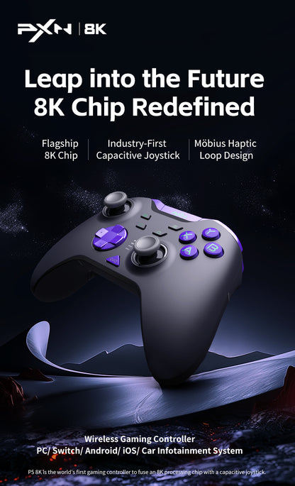 PXN P5 8K Controller with receiver for PC/ Switch/Android TV – PXN Official