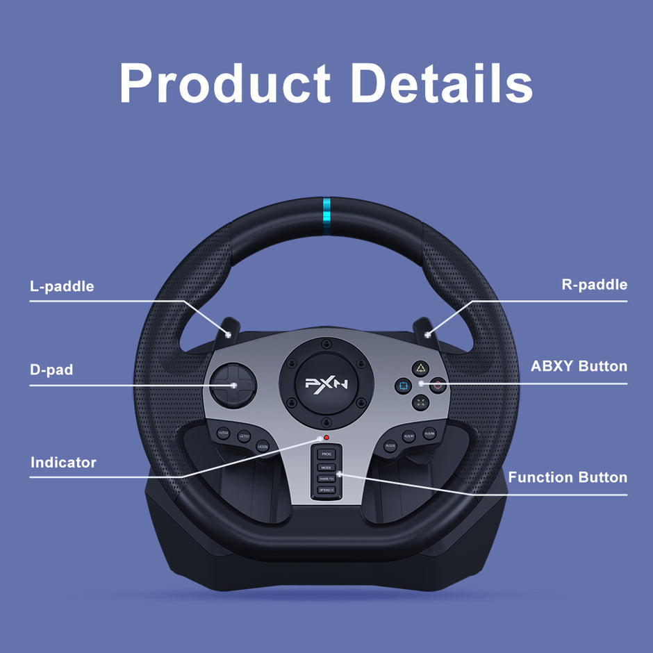 PXN Racing Wheel, Sim Racing, Gaming Wheel & Driving Simulation Gear ...