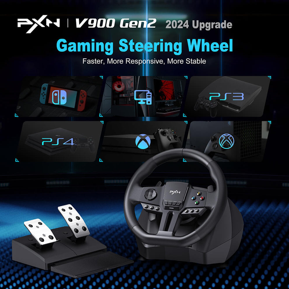 PXN V900 GEN2 Racing Steering Wheel – PXN Official