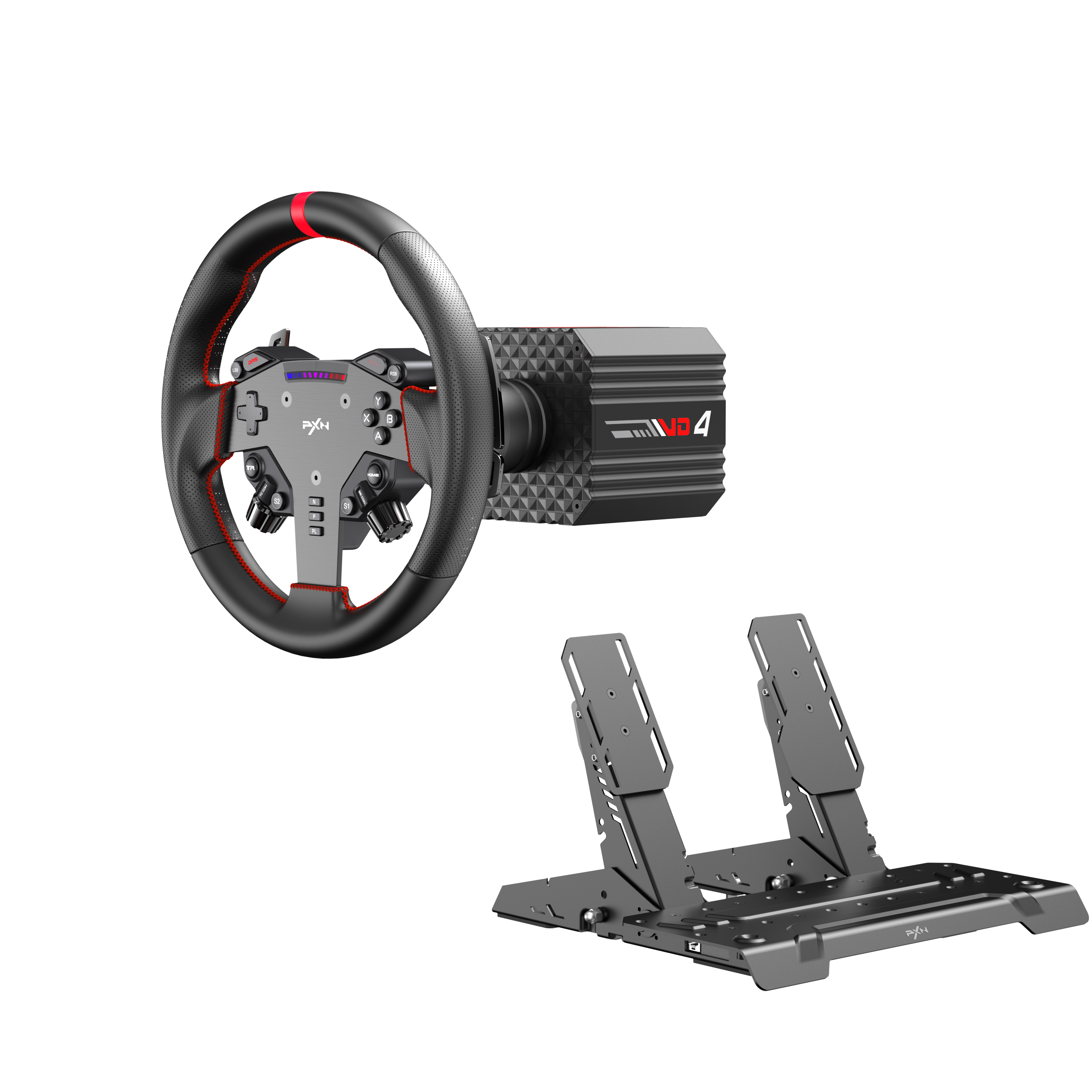 PXN V9 Gaming Wheel Bundle – 270/900° Steering for PC/PS4/Xbox – PXN Official