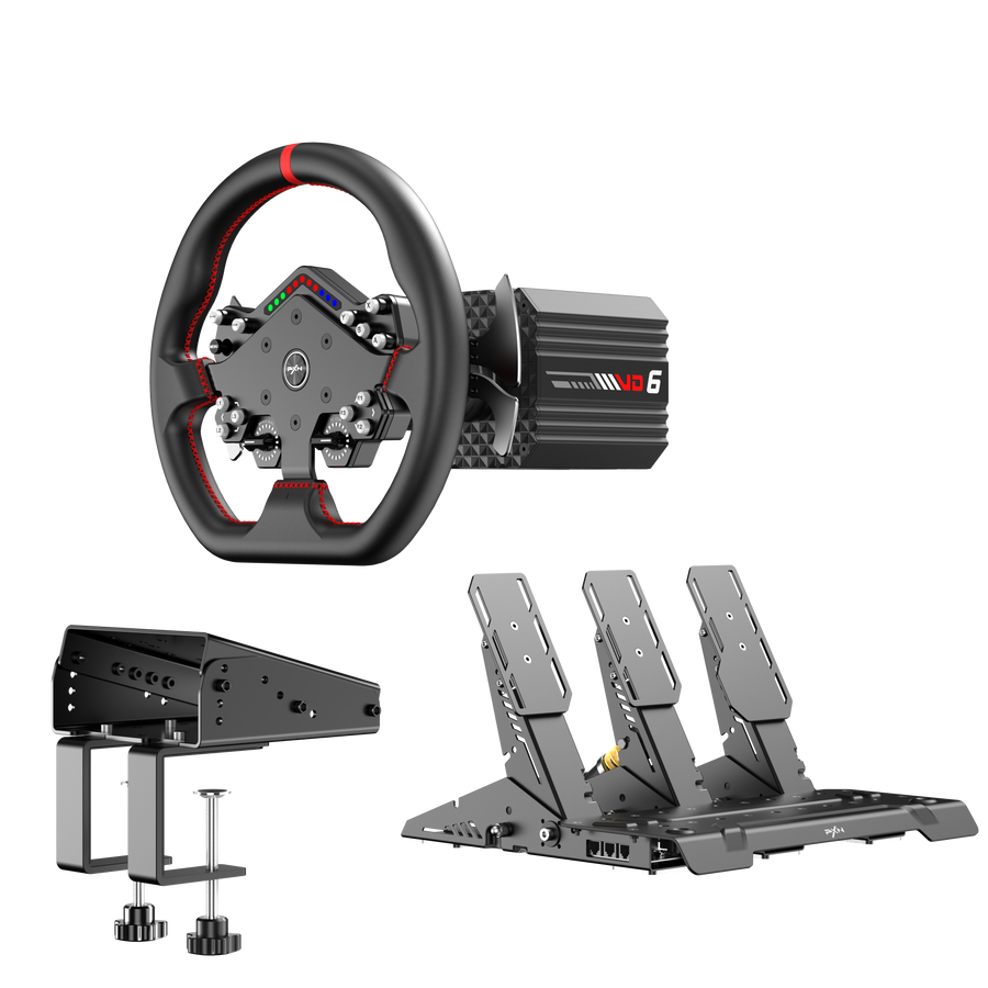VD6 Racing Wheel and Pedals for PC | Racing Wheel | PXN – PXN Official